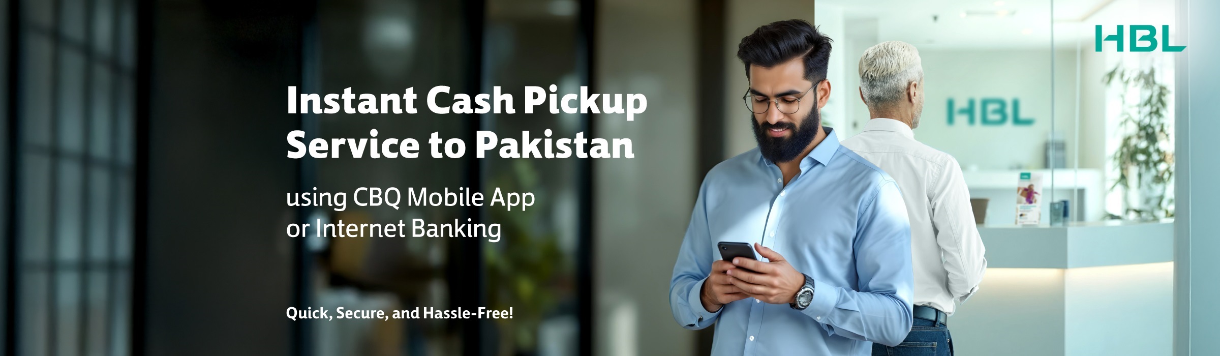 Instant Cash Pickup Service to Pakistan using CBQ Mobile App or ...
